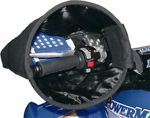 Powermadd Quad ATV Handguard Gauntlet Winter Mitts Black | eBay UK