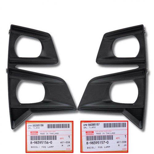 Cover Fog Lamp Light Black For Isuzu D-Max Dmax Holden Rodeo 2020 2021 ...