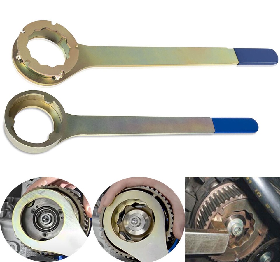 Intake Exhaust Cam Sprocket Tool Wrench Holder Kit Fits Subaru AVCS JDM ...