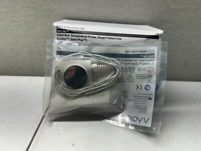 BOX OF 10 VYAIRE AIRLIFE INFANT SKIN TEMPERATURE PROBE LULLABY 6600 ...