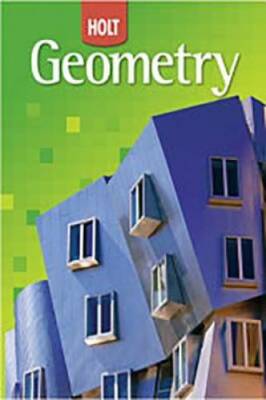 Holt Geometry Textbook - Student Edition - Hardcover - GOOD ...