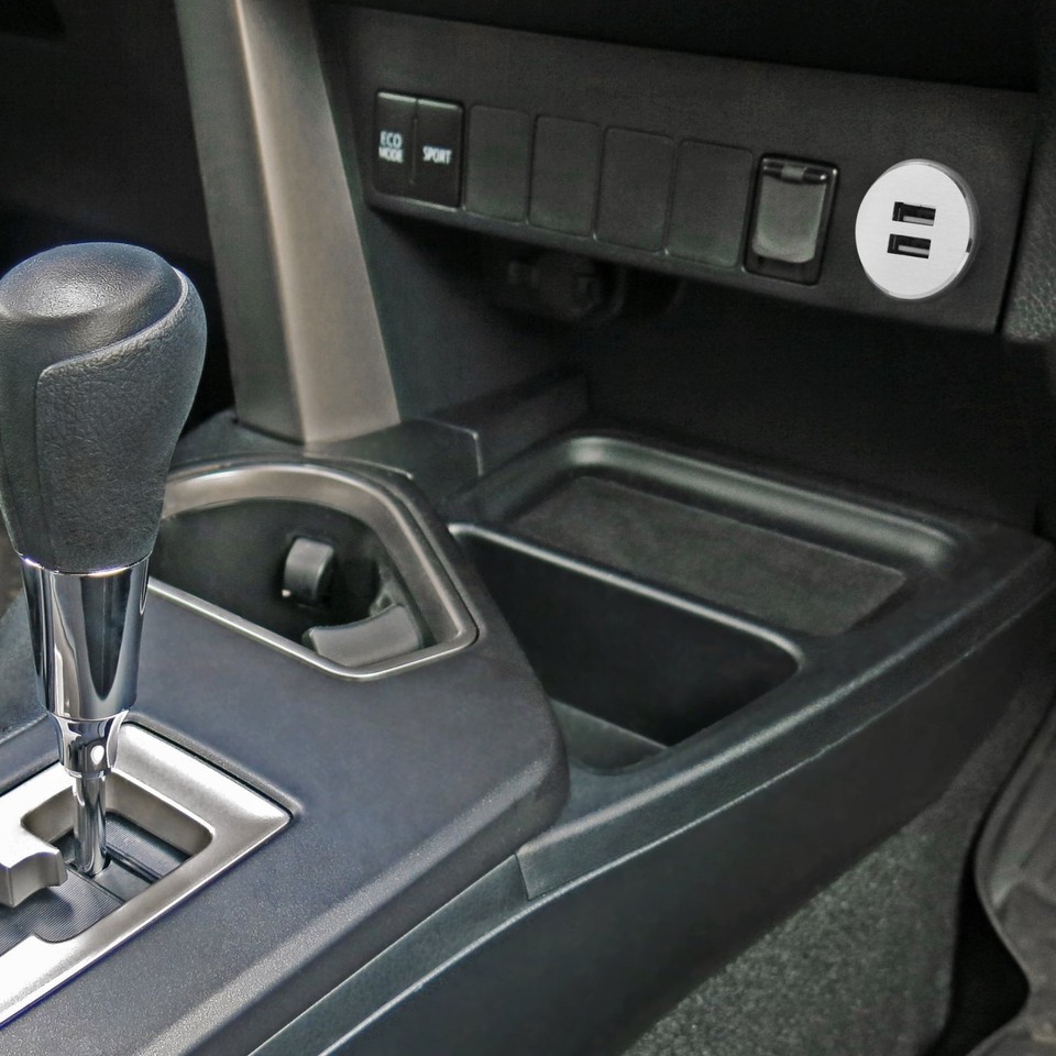 Billet Dual USB Power Outlet 12V Volt fits GM Chevy Buick Hot Rod ...