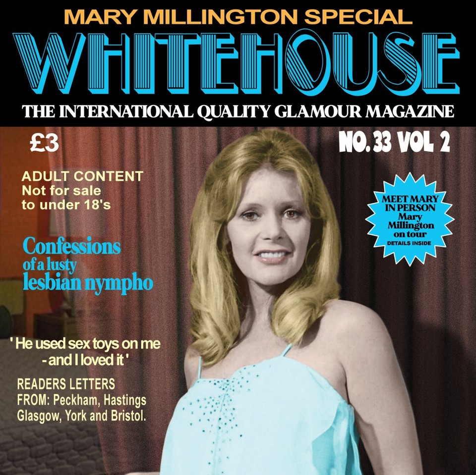 MARY MILLINGTON WHITEHOUSE MAGAZINE POSTER, NUDES, ADULT, PLAYBIRDS | eBay
