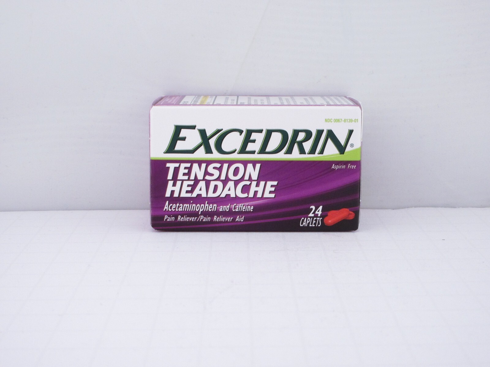 Excedrin Tension Headache 500mg - 24 Caplets for sale online | eBay