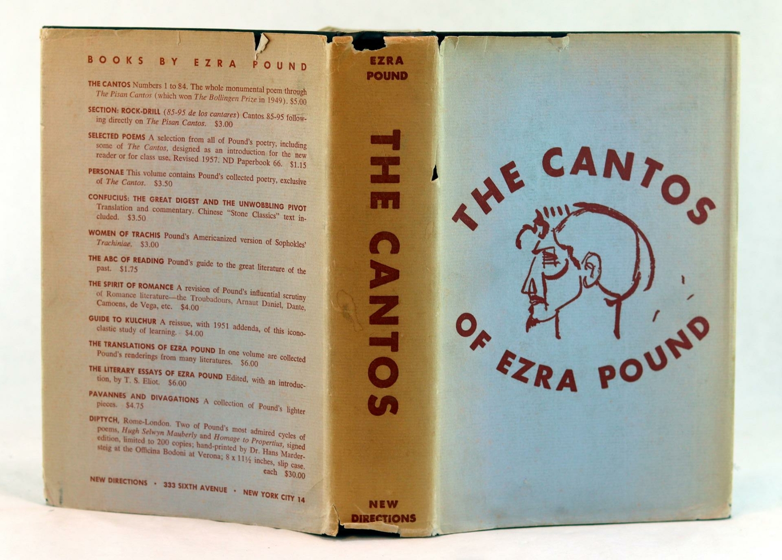 Ezra Pound 1948 The Cantos Of Ezra Pound Epic Modernist Poetry ...