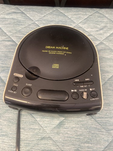 Sony ICF-CD815 Dream Machine FM/AM Radio CD Player Alarm Clock TESTED ...