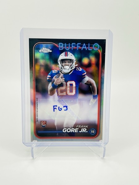 Frank Gore Jr says Topps is using fake autos of him - Blowout Cards Forums