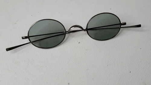 Civil War Era Spectacles Sunglasses 19th century Antique Gray lenses | eBay