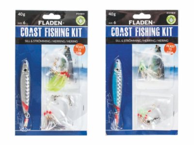 FLADEN Coast Fishing Kit - Hering 40g Pilker (bleifrei) 2 ...