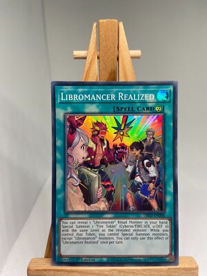 Libromancer Realized - Super Rare 1st Edition DIFO-EN088 - LP - YuGiOh ...