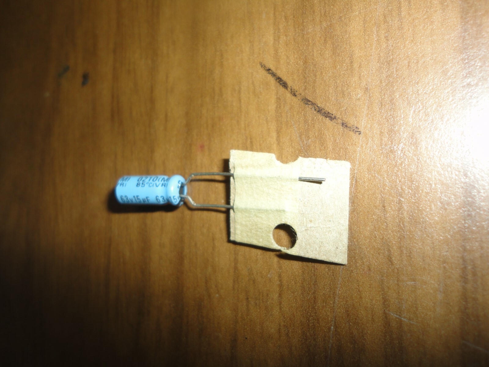 RAIDAL ELECTROLYTIC CAPACITOR BY TAICON 15UF63V 85 DEGREES USED IN ...