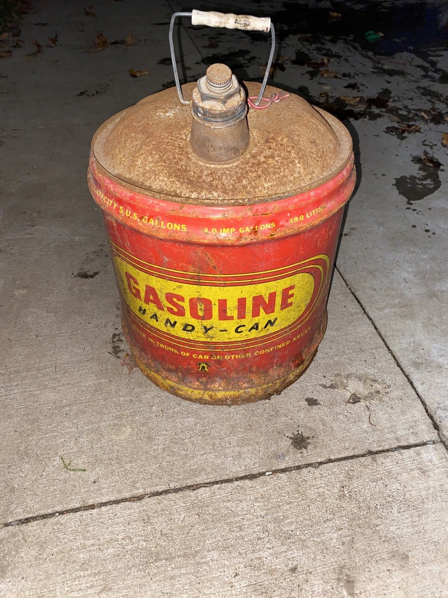 Vintage Metal Gas Can
