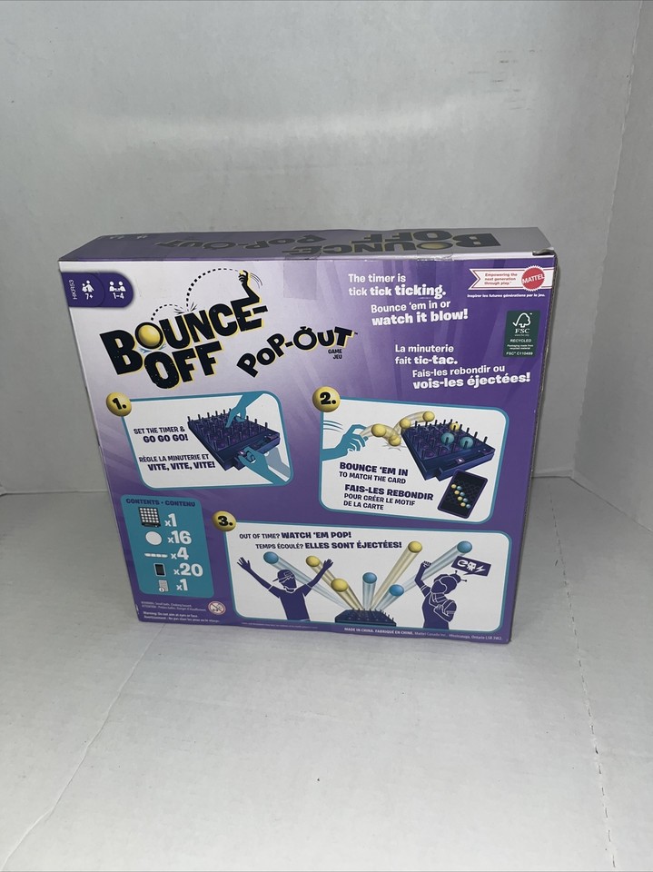 Bounce-Off Pop-Out Party Game for Family, Teens, Adults And Game Night ...