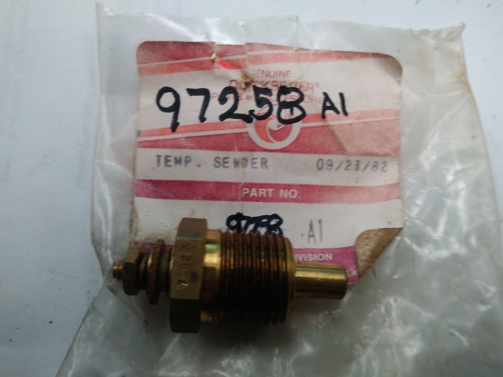 Mercury Outboard Temperature Sending Unit, Part #97258A1 | eBay