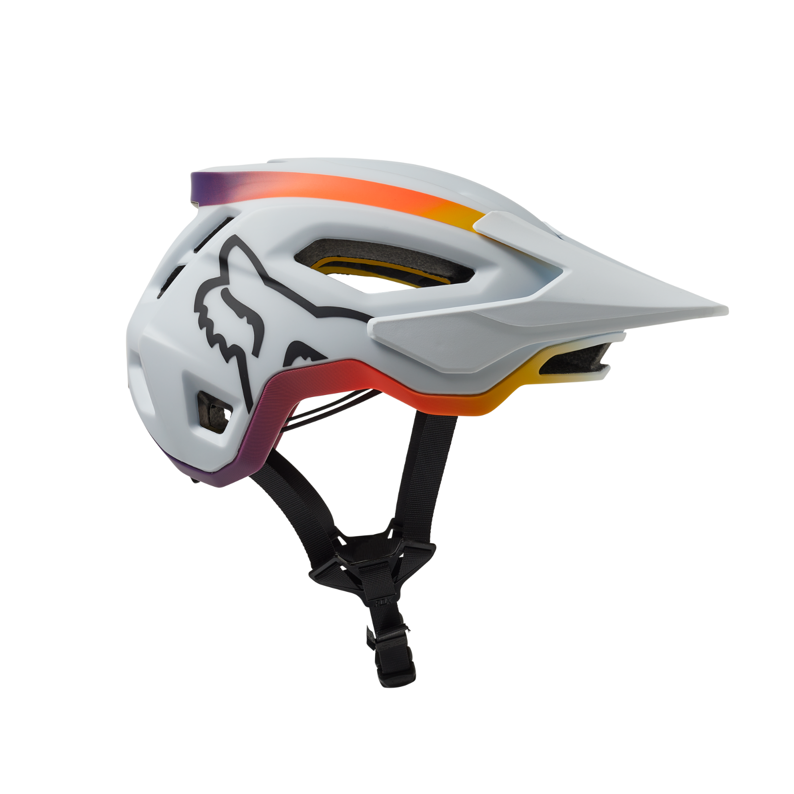 Fox Racing Speedframe MIPS Downhill MTB Bicycle Helmet VNISH White ...