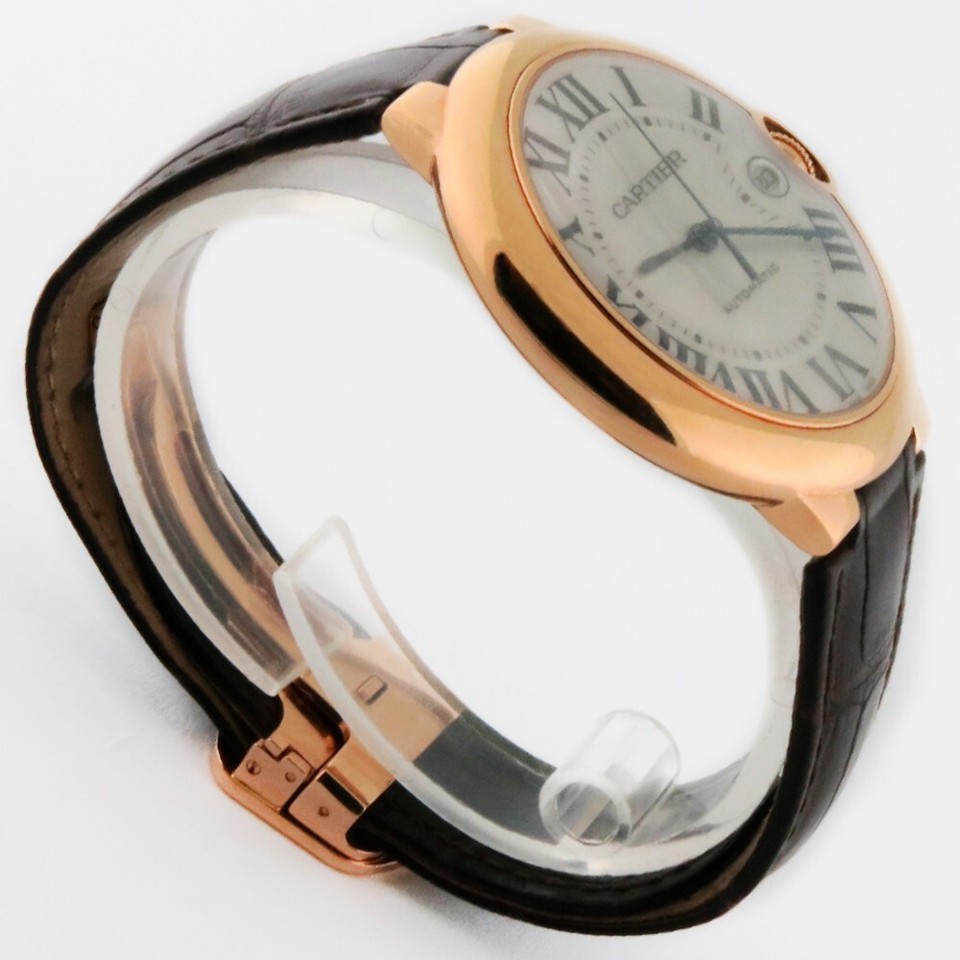 Cartier 2999 Ballon Bleu Large Automatic 18K Rose Gold W6900651 Watch ...