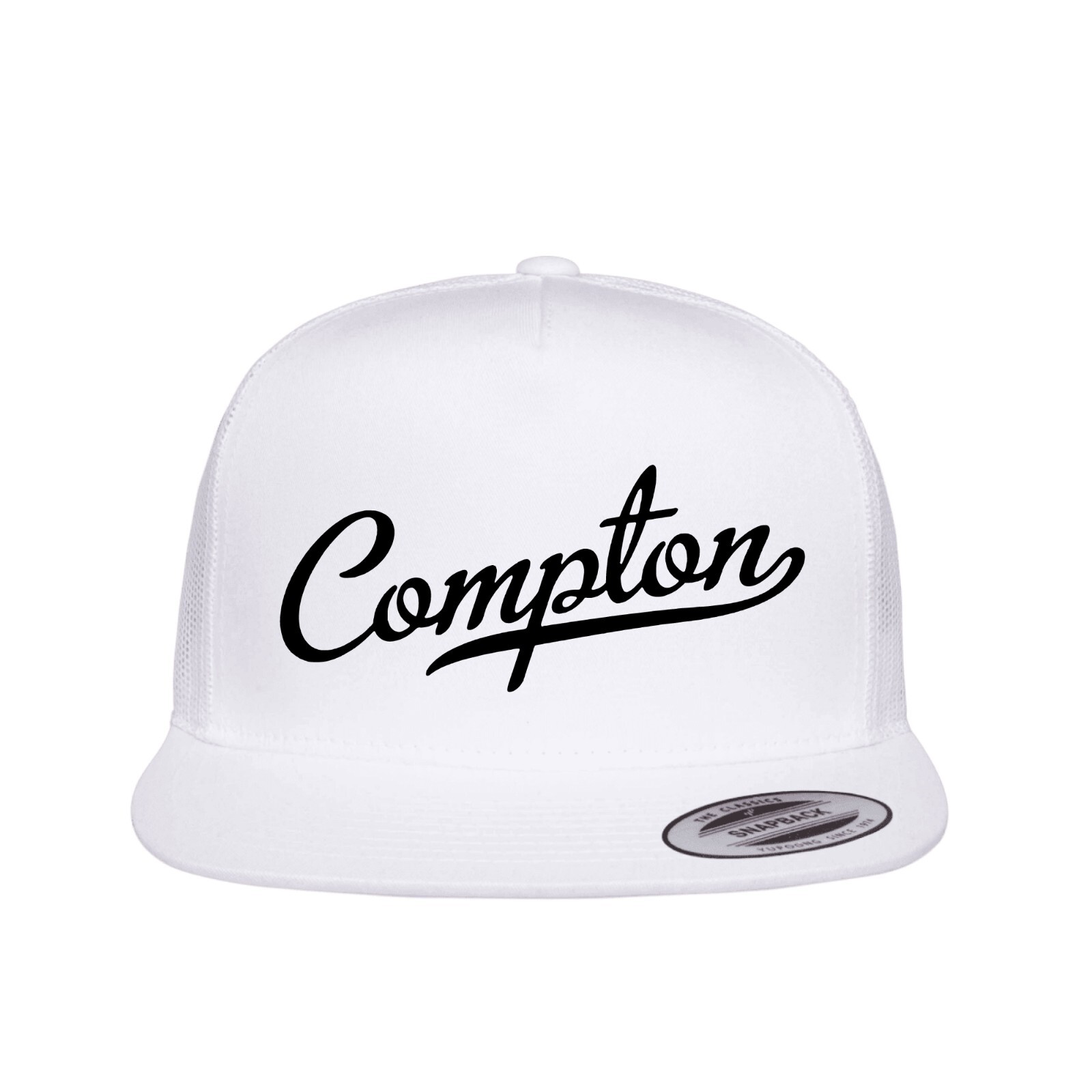 Compton L.A. Trucker Hat Mesh Back Snapback Hip Hop Baseball Unisex Cap ...