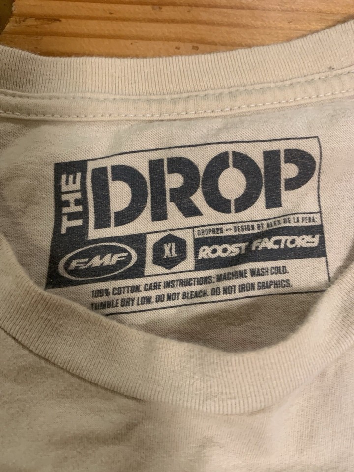 FMF Racing Logo T Shirt Size XL FLYING MACHINE FACTORY Motorcycle THE ...