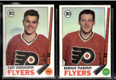 Philadelphia Flyers 1969-70 Topps 11-card team set Bernie Parent | eBay