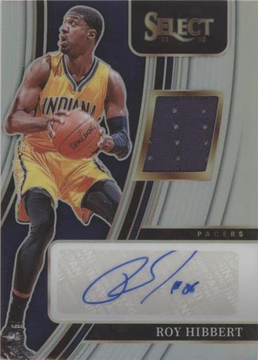 2021-22 Panini Select - Autographed Memorabilia Roy Hibbert #AM-RHB ...