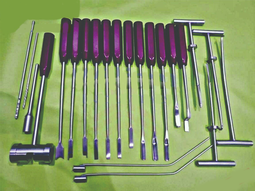 Mueller-Type Cement Removal Instruments Titanium 22 Pcs Orthopedic Prem ...