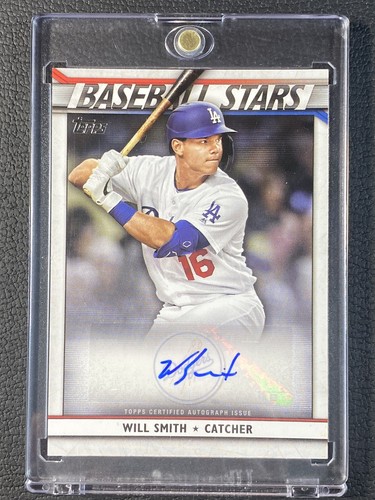 2020 Topps Series One Will Smith Baseball Stars Auto BSA-WS Dodgers ...
