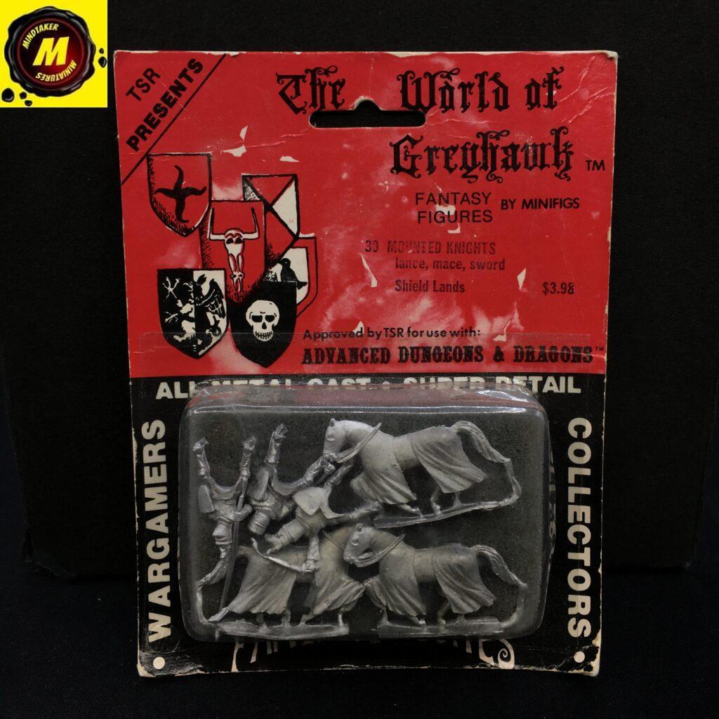 The World of Greyhawk - Mounted Knights (Lance, Mace, Sword - Shield ...