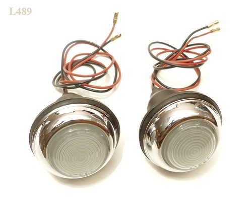 PAIR Reproduction LUCAS L489 Side Lights Complete Morris Minor | eBay