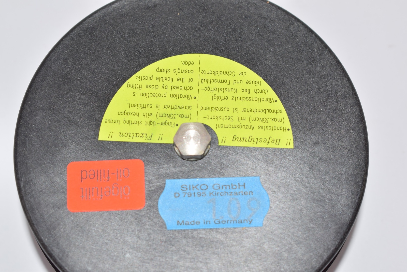 NEW SIKO GMBH D79195 Liquid Filled Indicator Gauge 3'' 9660 | eBay