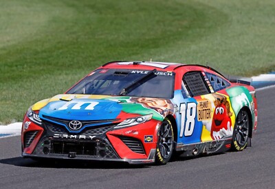 Kyle Busch #18 M&M's Peanut Butter 2022 NASCAR 13x19 Poster Gloss Photo ...