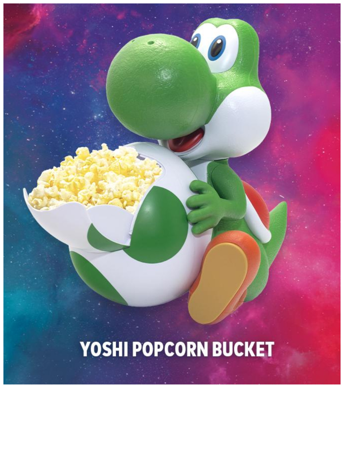IN HAND 2026 The Super Mario Galaxy Yoshi Popcorn Bucket