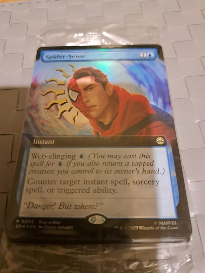 12x Magic The Gathering Marvel Spiderman: Spider Sense - Buy A Box ...