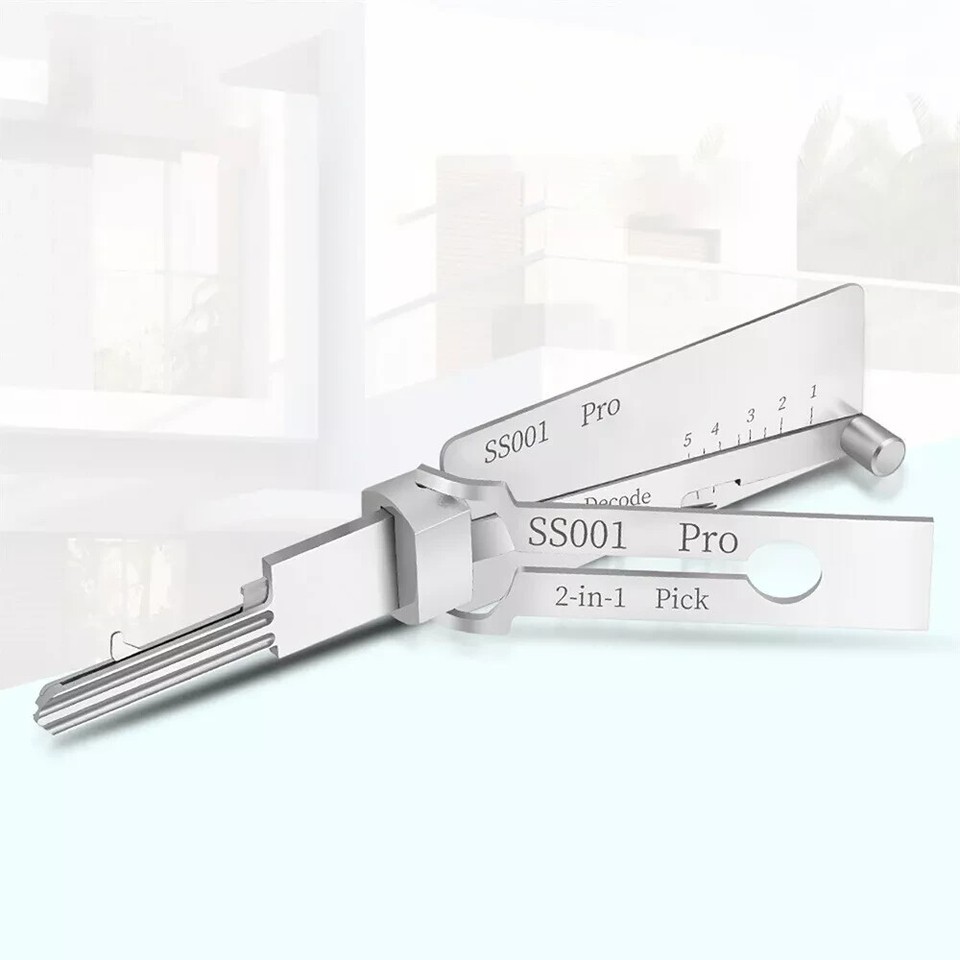 Key Decoder Perfect Match For Key Picking Hook Tool Stainless Steel ...