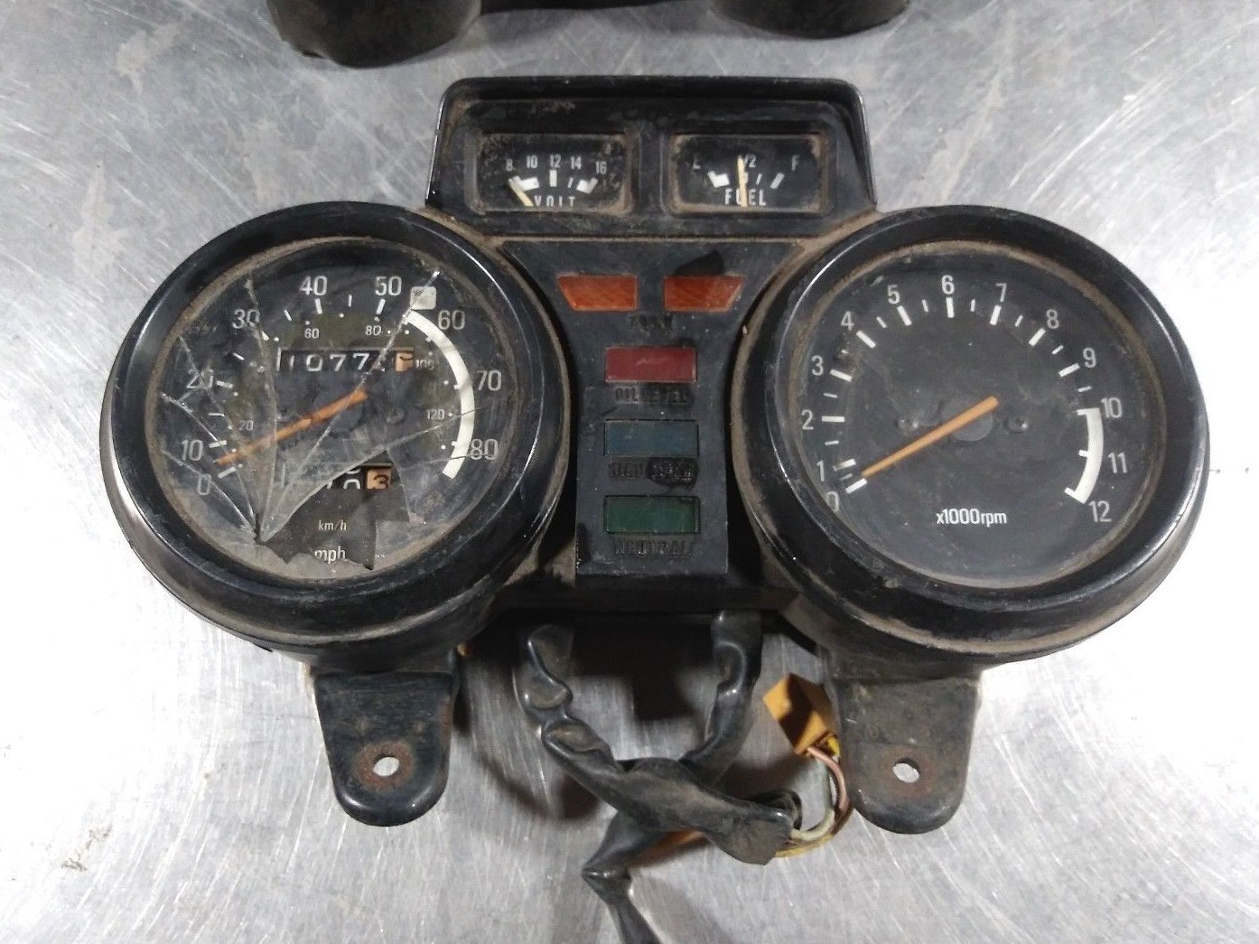 1981-1983 Yamaha Seca 550 XJ550R Gauges / Meters / Instrument Cluster ...
