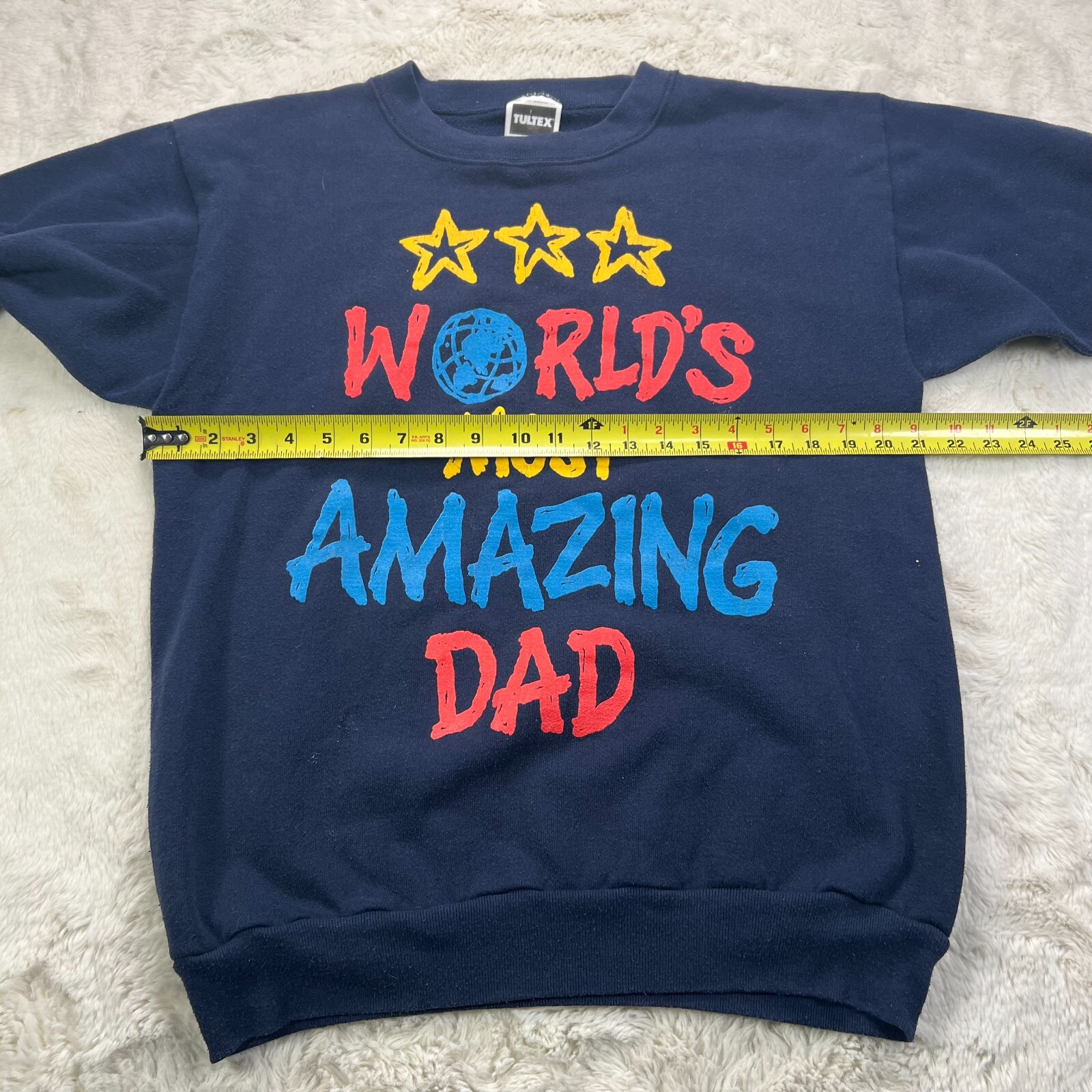 Vintage World’s Most Amazing Dad Sweatshirt By Tulex … - Gem