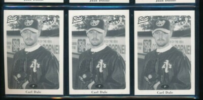 lot (3) 1996 Best #6 Carl Dale Modesto A's (BM59) SWSW6 | eBay