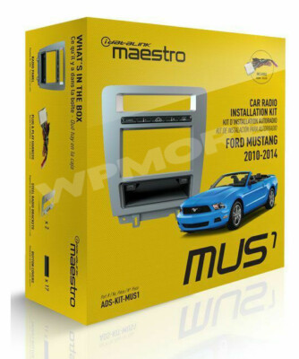 iDatalink Maestro Dash KIT MUS1 for Ford Mustang with Basic Radio 2010 ...