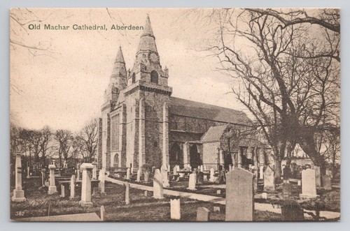 Old Machar Cathedral Graveyard Aberdeen Scotland UK Postcard | eBay