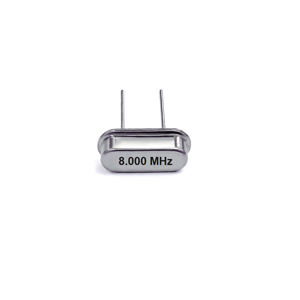 Cristallo di quarzo quarzi da 8 mhz 8mhz HC-49S xtal crystal quartz pic ...
