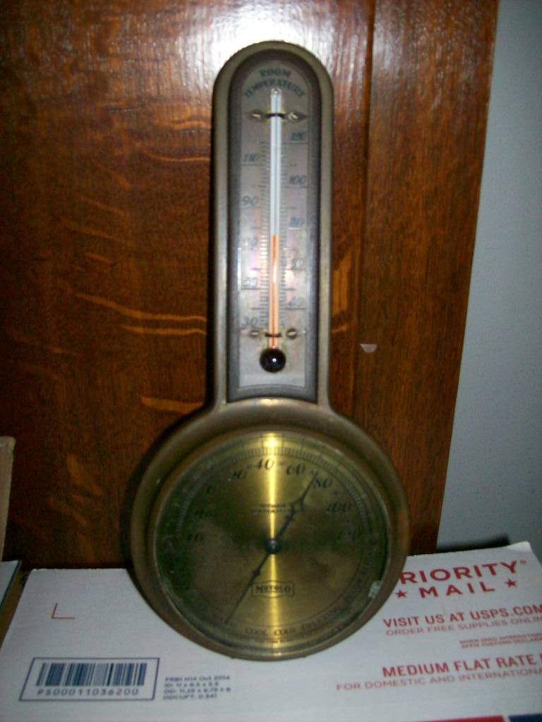 OUTDOOR AND ROOM TEMPERATURE INDICATOR | eBay