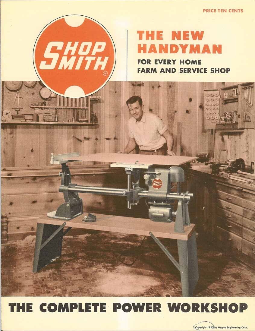 Complete Workshop Manual Fits SHOPSMITH The New Handyman Dated | eBay
