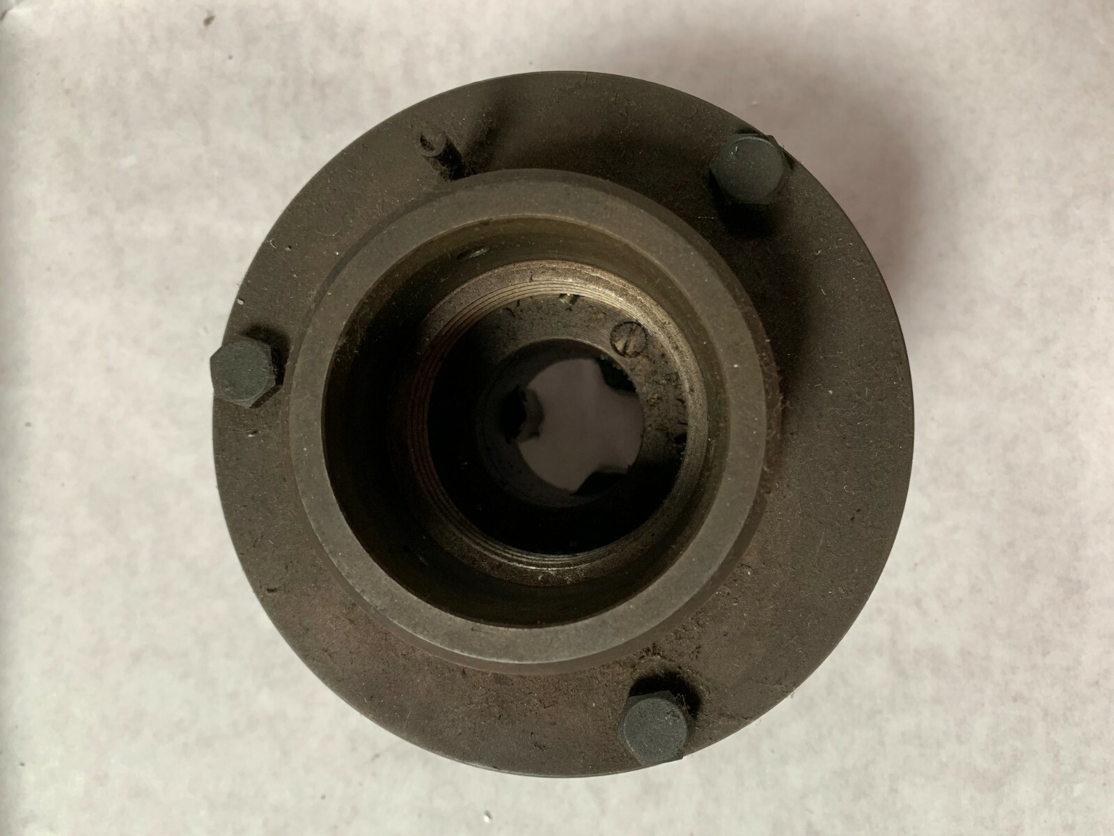 3 Jaw Lathe Chuck Weiler Lathe adaptor Heller 5 inch with T wrench ...