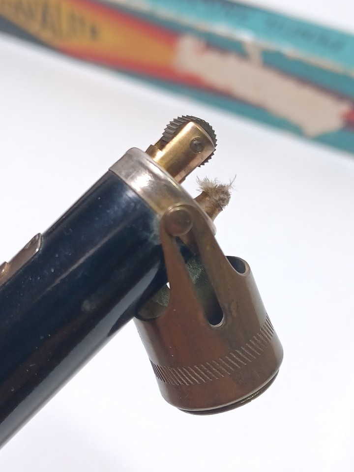 Havalite Black & Butterscotch Bakelite Pencil Lighter MIB JGBx42 | eBay