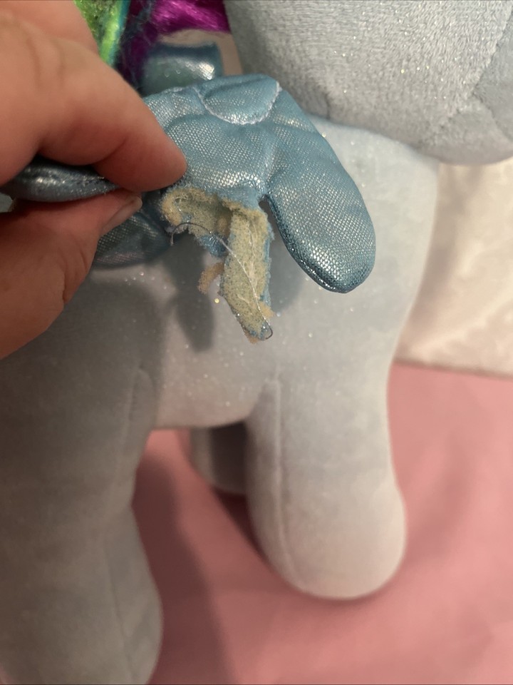 2017 Build A Bear BAB MLP My Little Pony Rainbow Dash Plush Toy Read ...