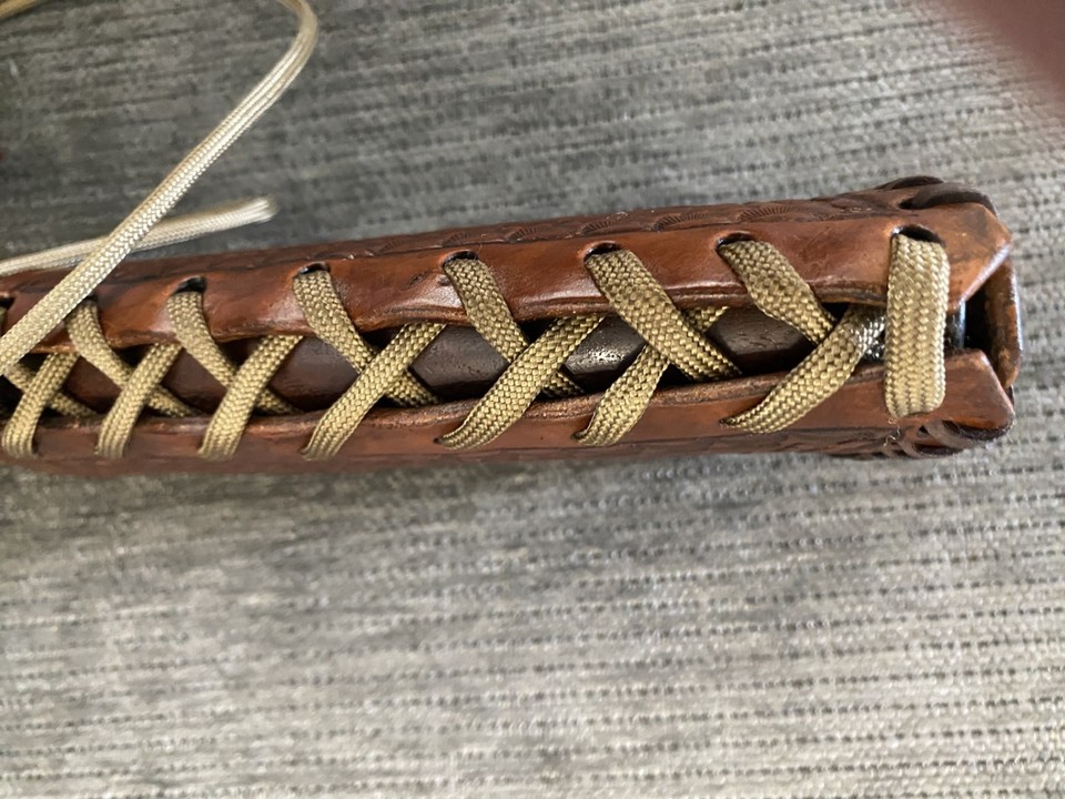 LEATHER GUN STOCK COVER WINCHESTER COMMERATIVE SRC POST 64 BUTT STOCK ...