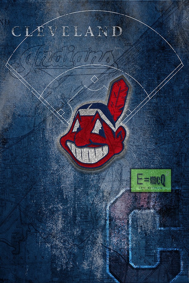 Cleveland Indians 12x18inch Poster Cleveland Indians Baseball Free ...