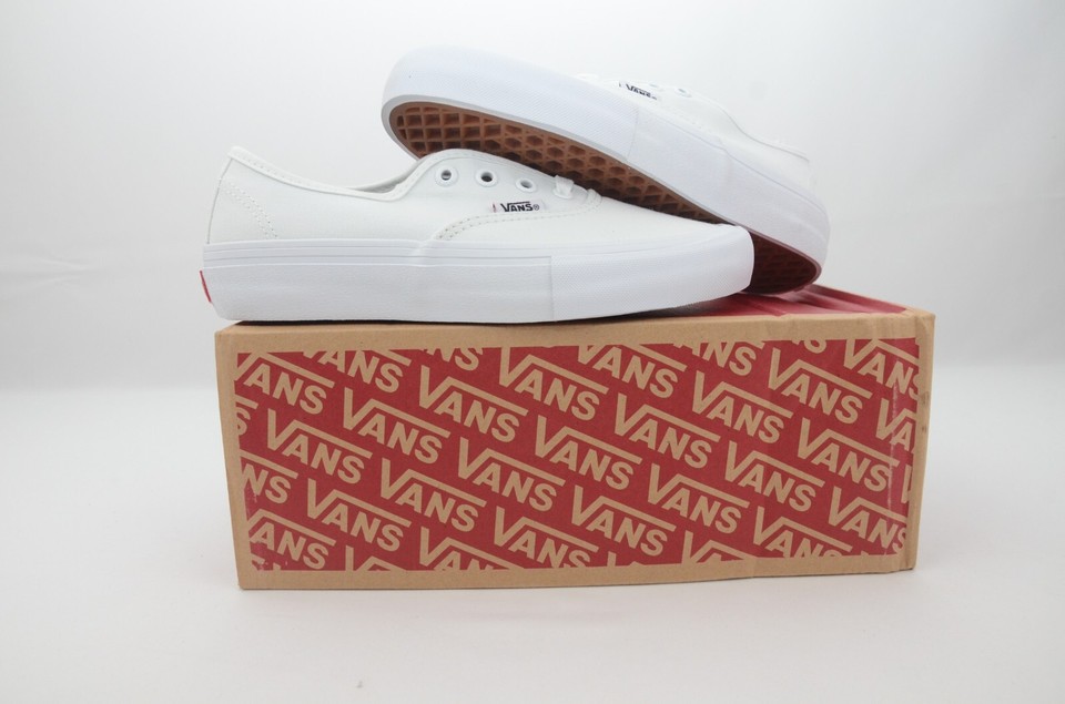 Vans Authentic Pro True White Men's Multiple Sizes New in Box ...