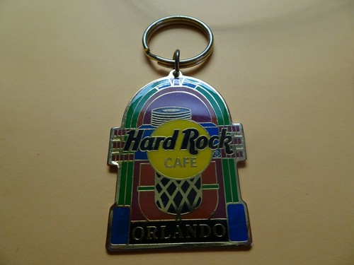 Hard Rock Cafe Vintage Jukebox Orlando Keyring Keychain | eBay