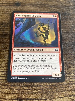Battle-Rattle Shaman (116) Double Masters MTG Magic The Gathering D1629 ...