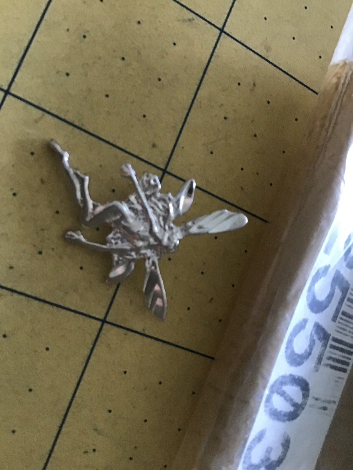 STERLING SILVER WINGED FAIRY WOODLAND NYMPH Pendant Charm | eBay